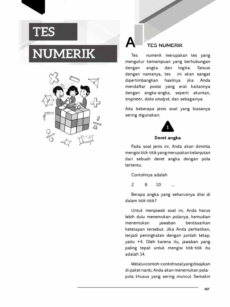 Tes Numerik Top No. 1 | PDF