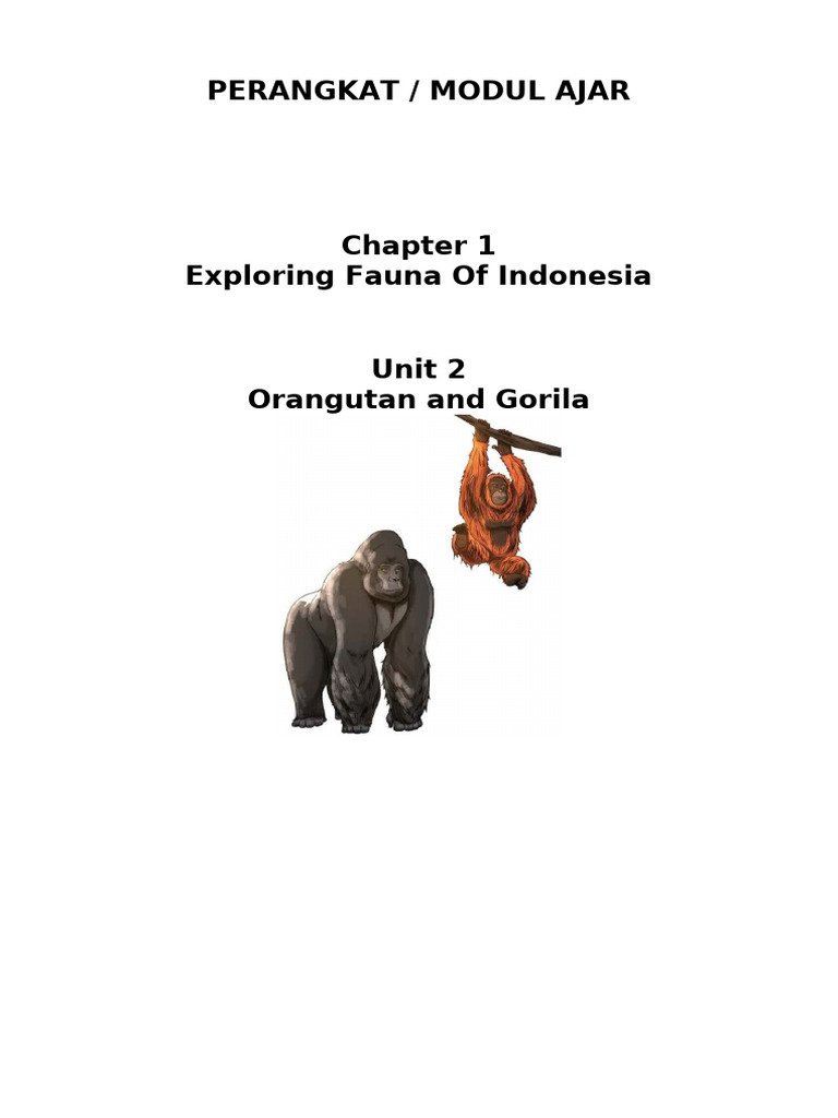 Modul Ajar Chapter 1 Unit 2 Pembelajaran 3 & 4 | PDF