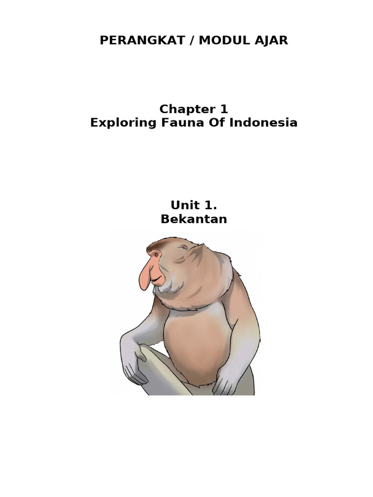 Modul Ajar Chapter 1 Unit 1 Pembelajaran 1 & 2 | PDF