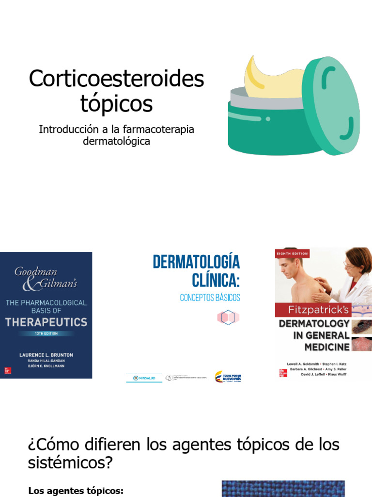 Corticoides Topicos | PDF | Corticosteroides | Medicación tópica