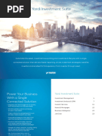 FIS InvestOne Brochure | PDF | Investment Management | Automation