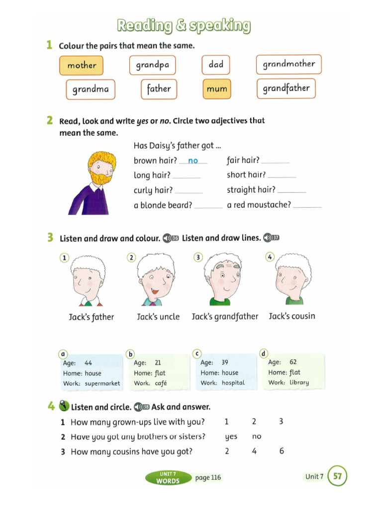 Practice - This Is My Family - Lesson 02 | PDF