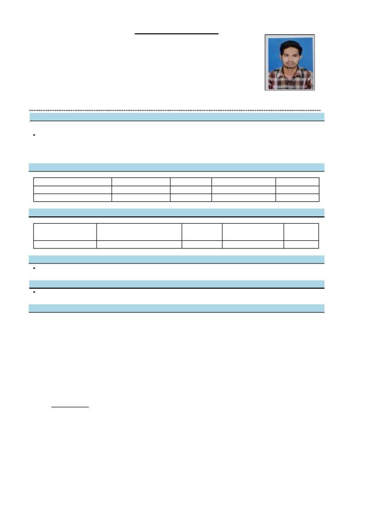 Shashank CV FP | PDF