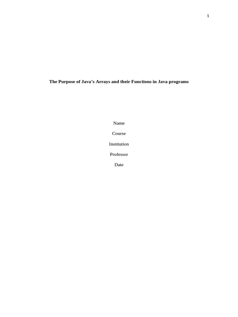 Declaring and Using Arrays Lab | PDF | Java (Programming Language) | Control Flow
