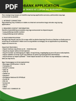 HDMF Step by Step Guide For STL Online Application | PDF