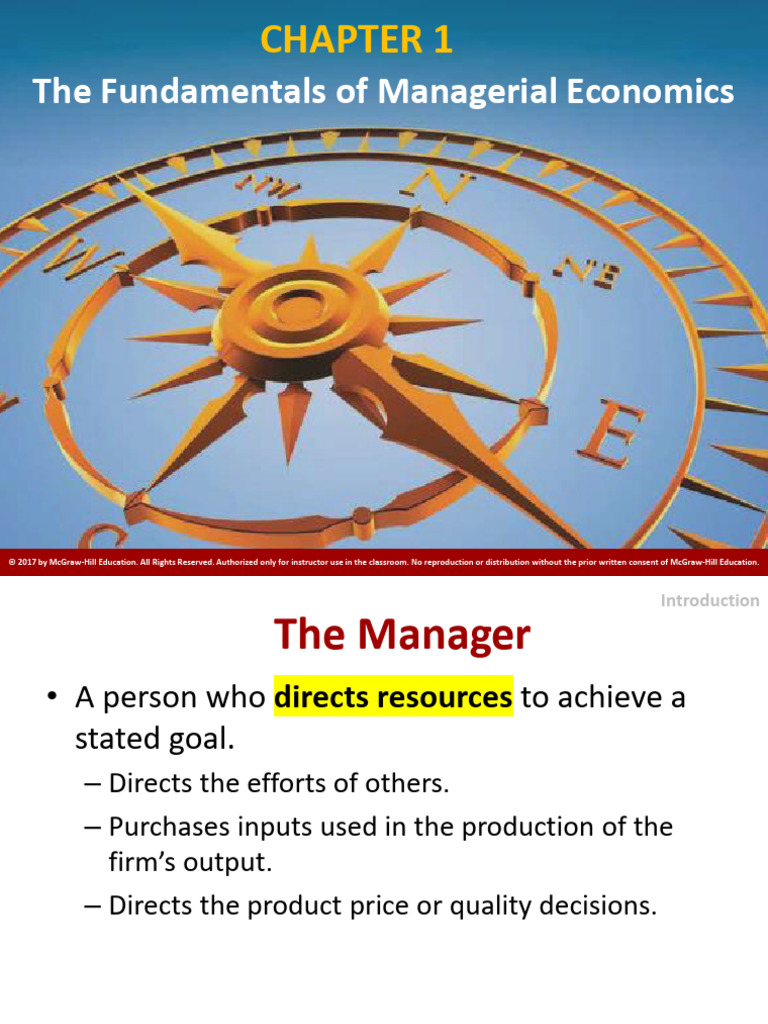 Managerial Economics Fundamentals | PDF | Economic Equilibrium | Supply ...