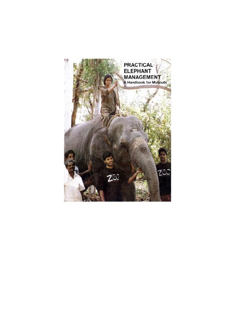 Practical Elephant Management Guide | PDF | Elephant | Tooth