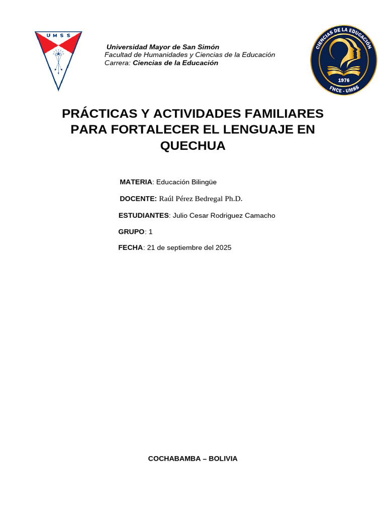Julio Cesar Rodriguez Camacho - Plan de Actividades | PDF | Aprendizaje ...