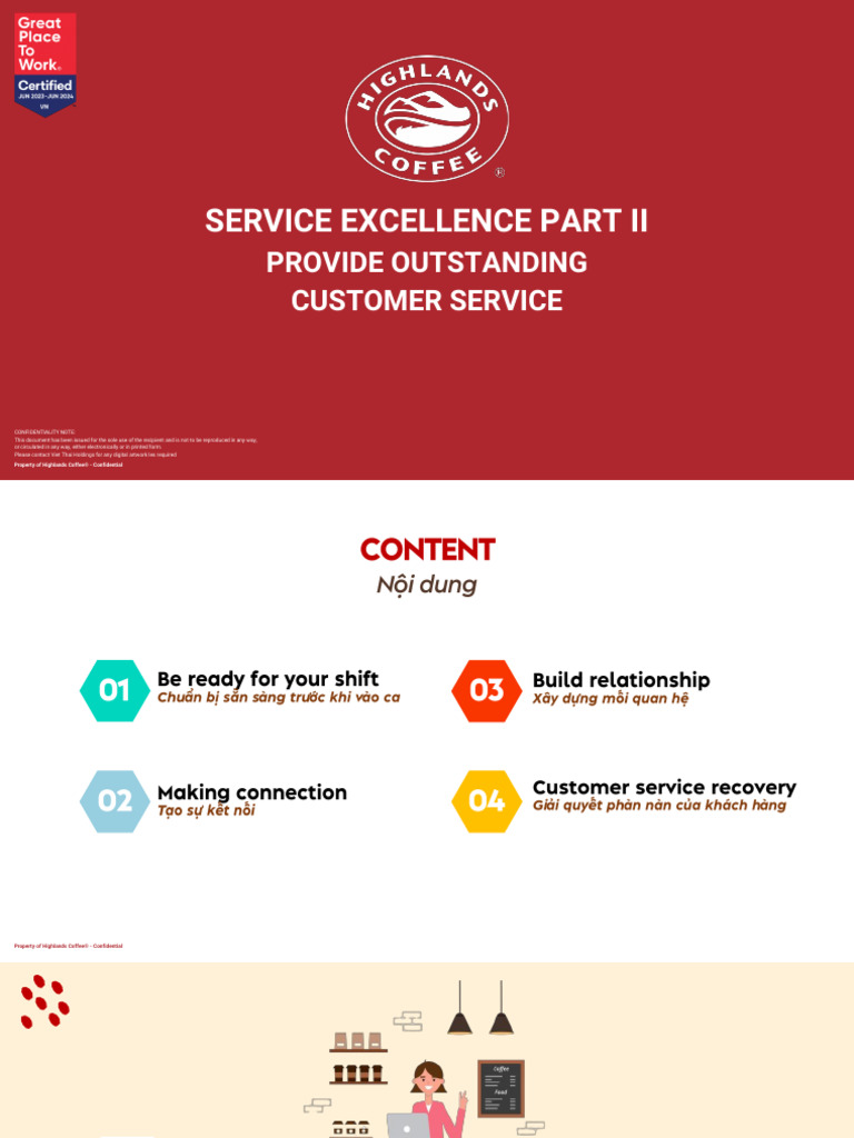 SLTP - Service Excellence Part II - Provide Outstanding CS | PDF