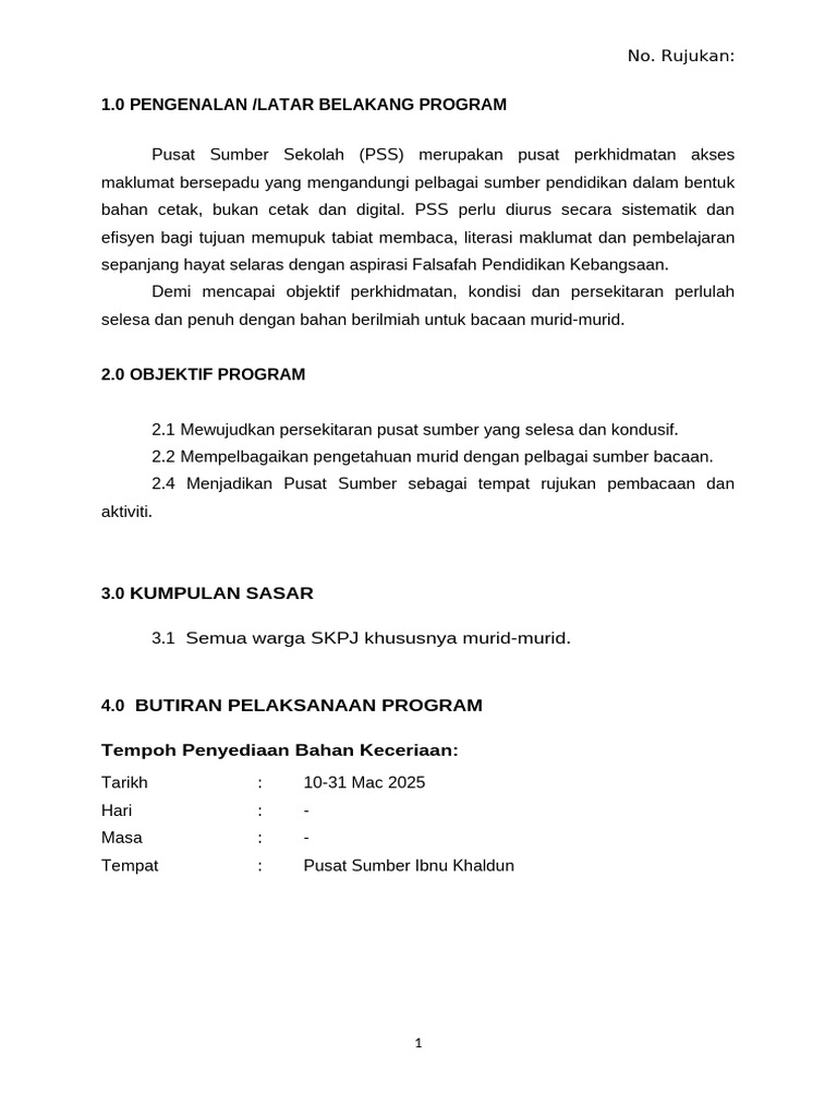 Keceriaan Pusat Sumber | PDF