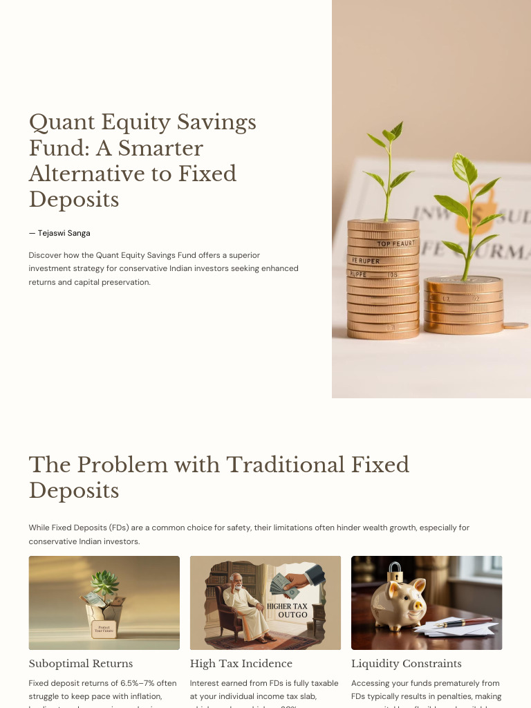 Smarter Investment: Quant Equity Fund | PDF | Taxes | Investing