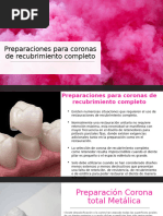Comparativa de Coronas Metal Porcelana | PDF | Odontología | Materiales
