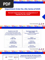 DOLE TEMPLATE Occupational Safety and Health OSH Program | PDF ...
