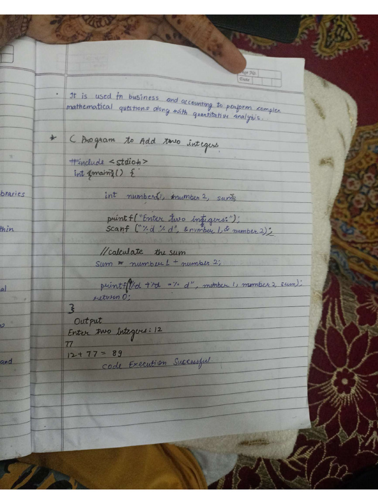 c Program Codes | PDF