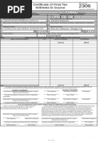 BIR Form 0901-S1: Treaty Application | PDF | Taxes | Taxpayer
