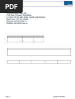 MSDS Oxygen Cylinder | PDF | Oxygen | Chemical Substances