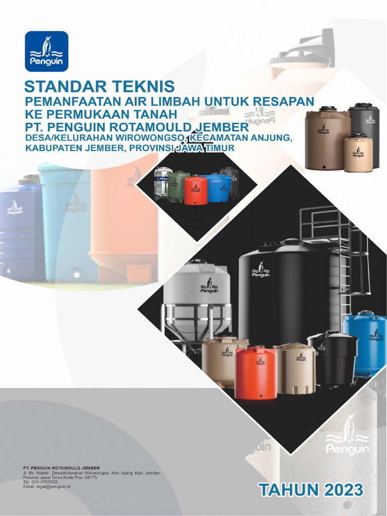 Standar Teknis Air Limbah Berkelanjutan | PDF