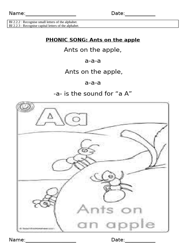 Ants On The Apple | PDF