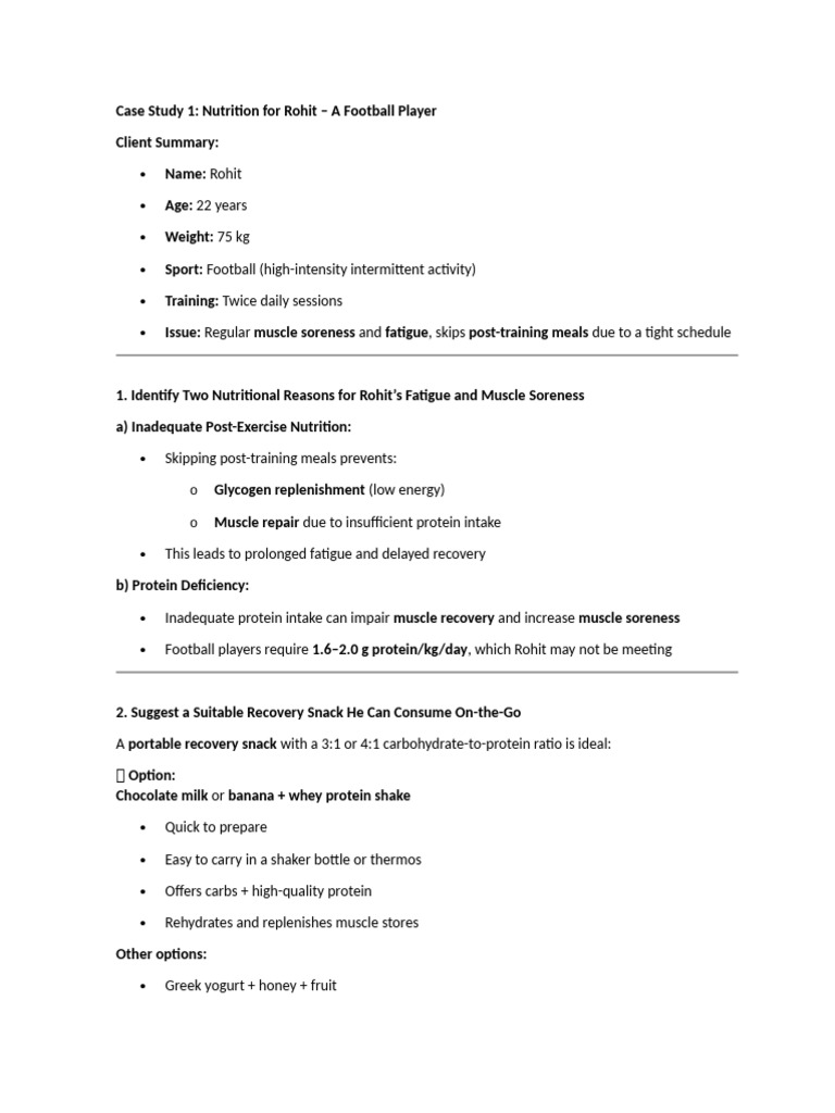 Assignment-Case Study Response | PDF