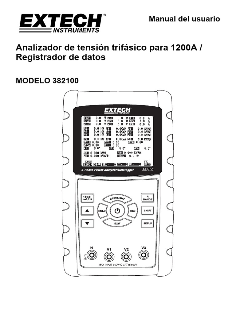 Manual 382100 Um-Es | PDF | Transformador | Red eléctrica