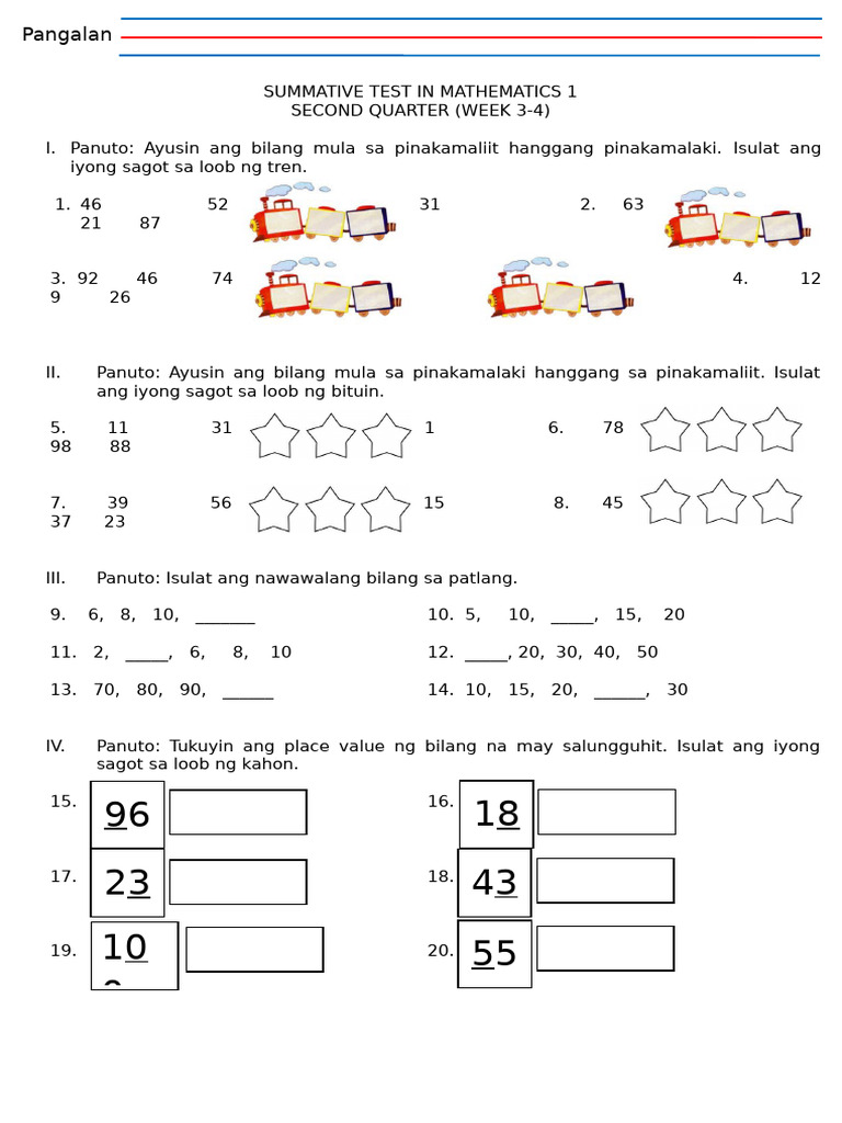 q2 Week 3 4 Mathematics | PDF