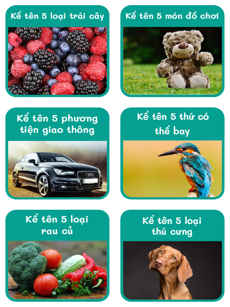 Tro Choi Ke Ten 5 Mon Tro Choi Trong Lop Hoc Cho Hoc Sinh Tieu Hoc | PDF