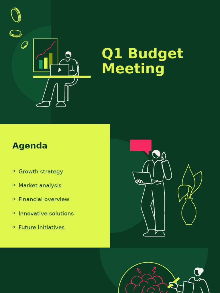 Q1 Budget Meeting Agenda & Strategies | PDF | Innovation | Marketing