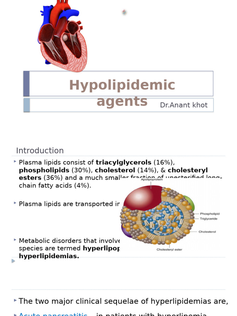 Hypolipidemic Agents | PDF | Statin | Cholesterol