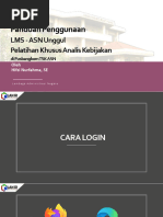 Panduan Lms BPSDMD NTB - Latsar Cpns | PDF