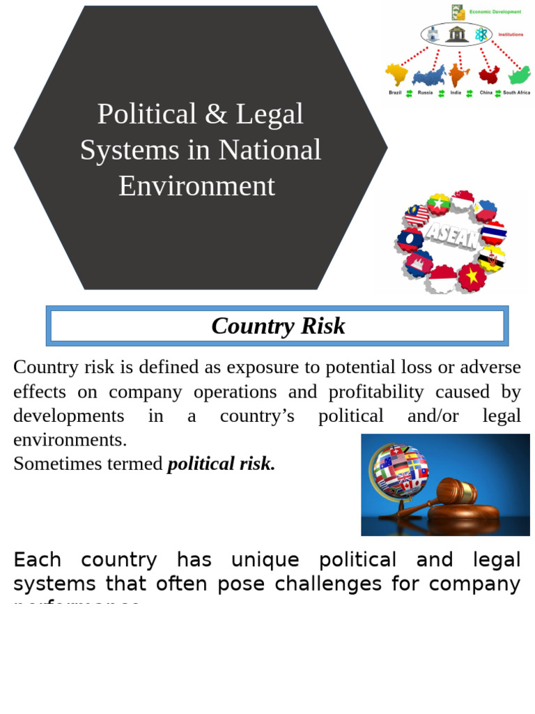 Country Risk: Political & Legal Systems | PDF | Socialism | Social ...
