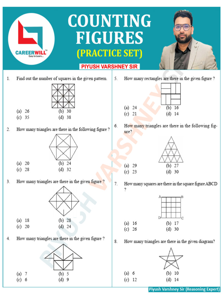 Geometry Practice: Counting Shapes | PDF | Elementary Geometry | Geometry