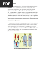 Cartesian Diver Lab Report | PDF | Scuba Diving | Buoyancy