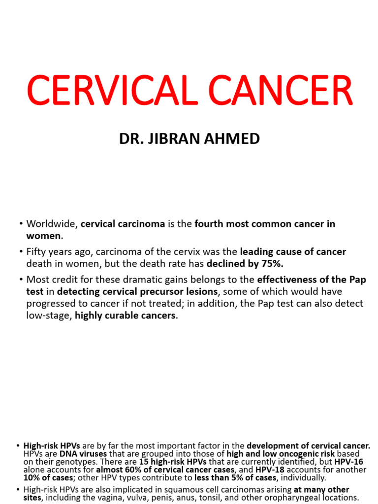 Understanding Cervical Cancer and HPV | PDF | Cervical Cancer | Cancer