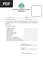 Duty Certificate | PDF | Career & Growth | Finance & Money Management