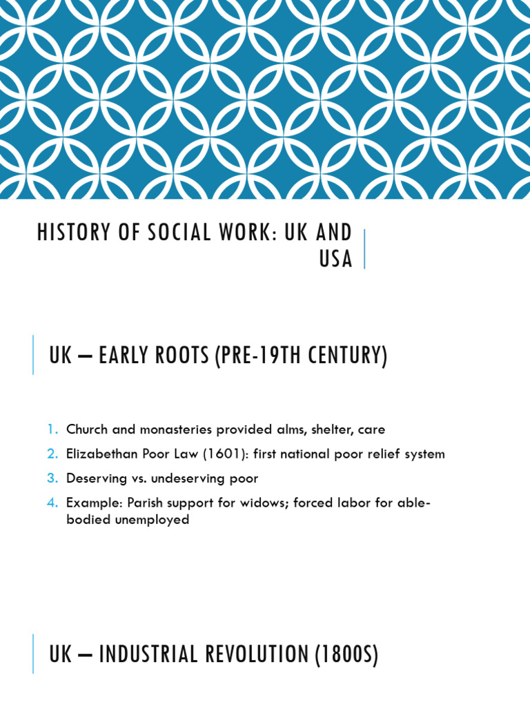 History of Social Work UK USA | PDF | Social Work | Welfare