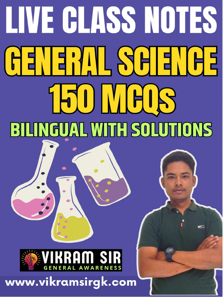 150 General Science Mcqs | PDF