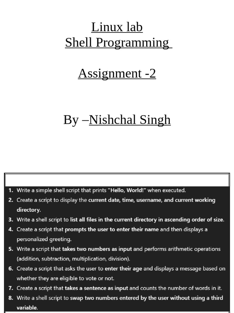 Shell | PDF