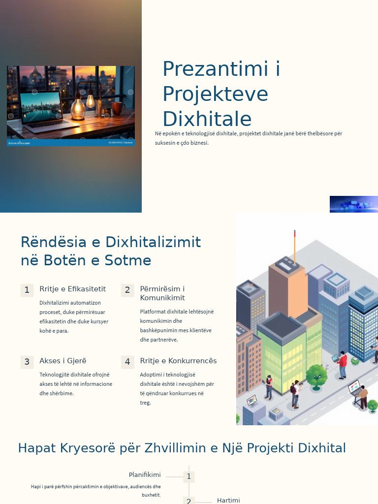 Prezantimi I Projekteve Dixhitale | PDF
