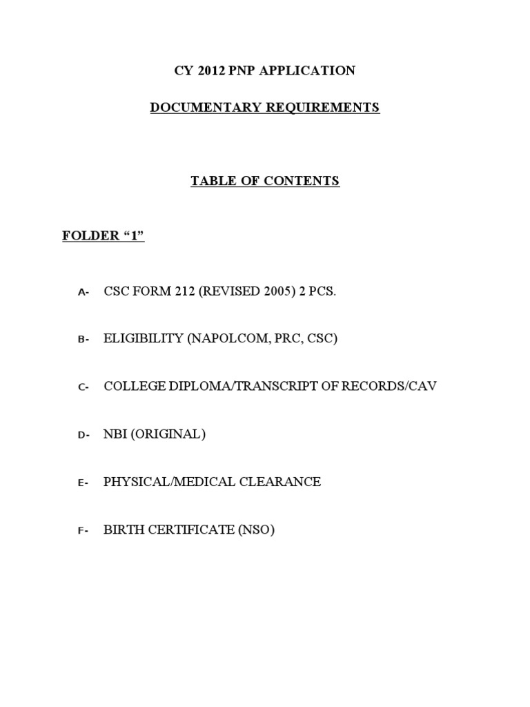 Cy 2012 PNP Application 2 | PDF | Medicine | Health Care
