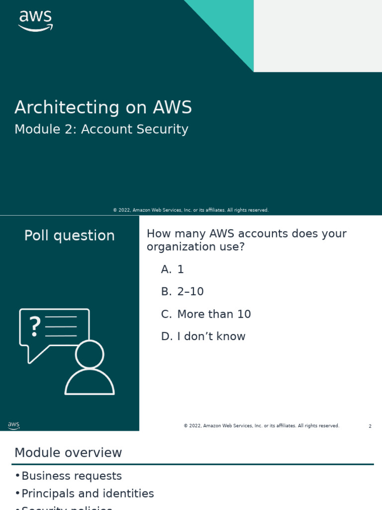 AWS Account Security Best Practices | PDF | Amazon Web Services | Command Line Interface