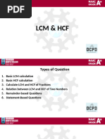 Math Practice: LCM & HCF Questions | PDF