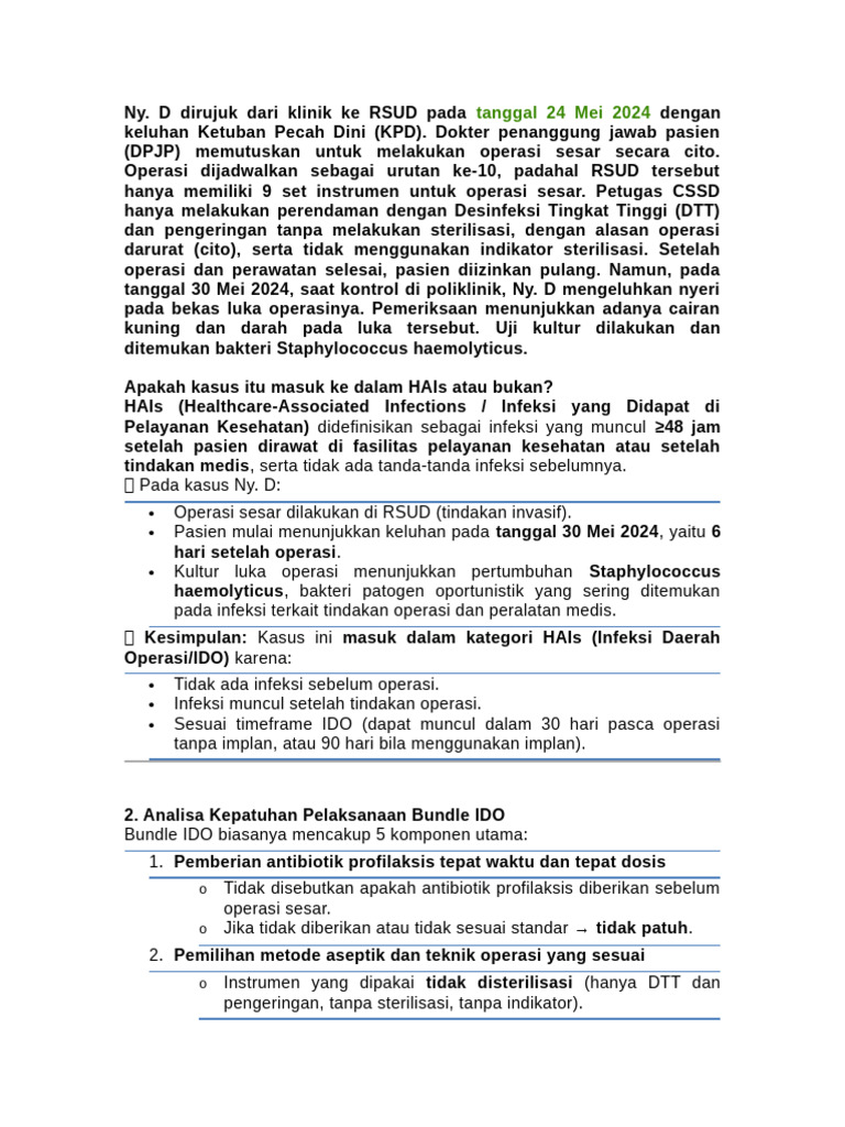 Analisis Bundle IDO NyD | PDF