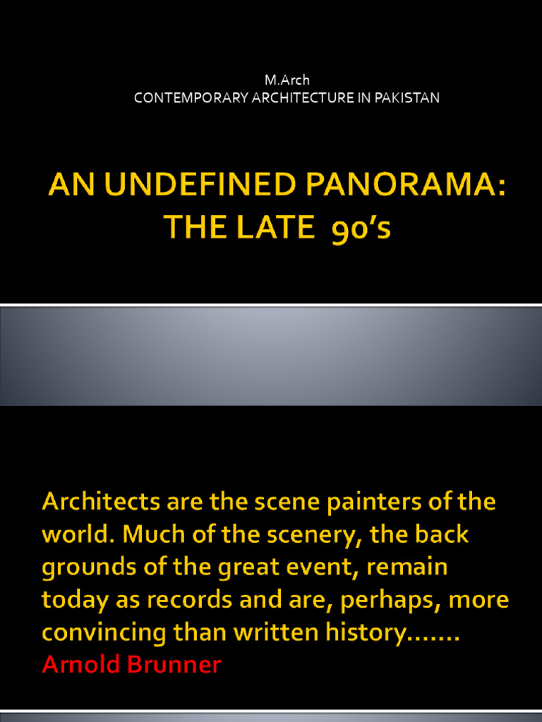 Lec - Undefined Panorama | PDF