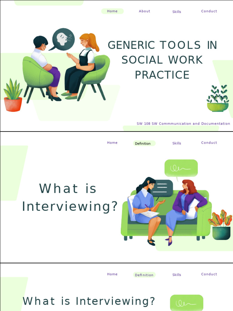 SW 108 Interviewing 2 | PDF | Communication | Psychological Concepts