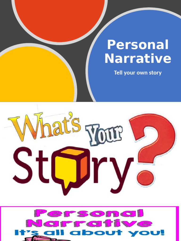 Personal Narrative We Use | PDF