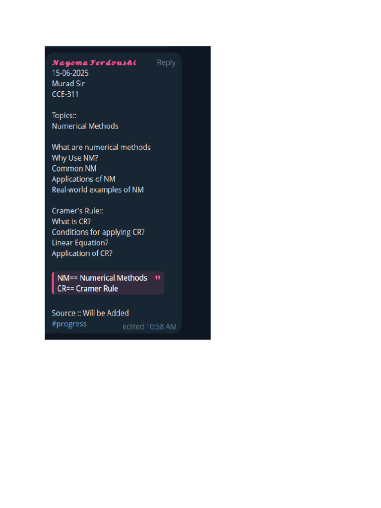 Class Schedule | PDF