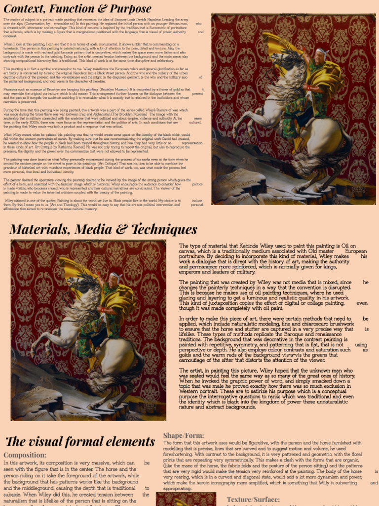 Task 1 - Visual Arts (Term 1) - Shriya Praveen MYP4D | PDF | Paintings ...