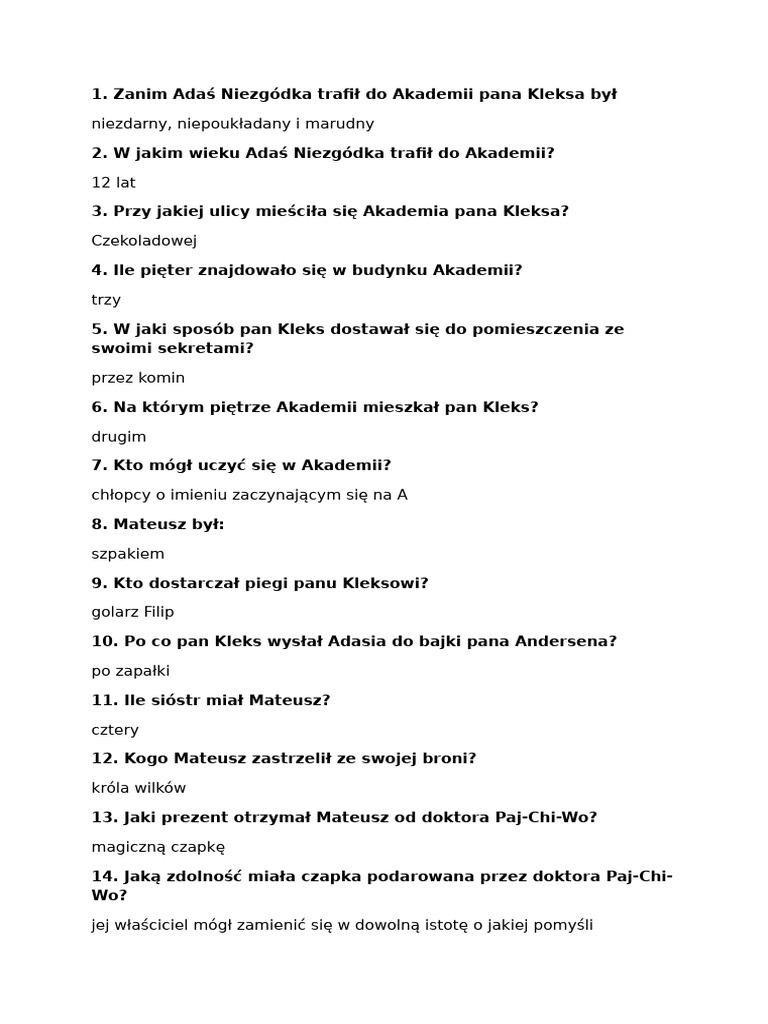 Test Z Lektury Akademia Pana Kleksa Wsipc Waswug 2025 Tax Calculator