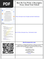 Examples of A 3 Paragraph Descriptive Essay | PDF | Essays | Experience