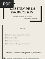 Gestion de La Production Cours 1 | PDF